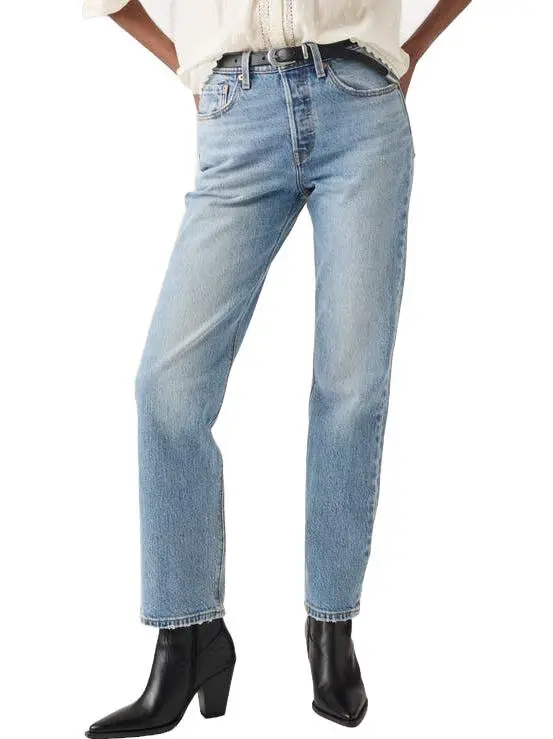 LEVI'S 501 Straight Leg Jeans - Key Box