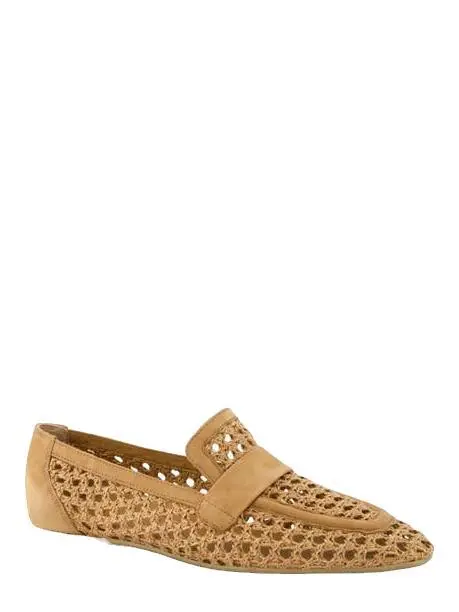 Paul Green Delta Woven Loafer - Sisal Diva Nubuk