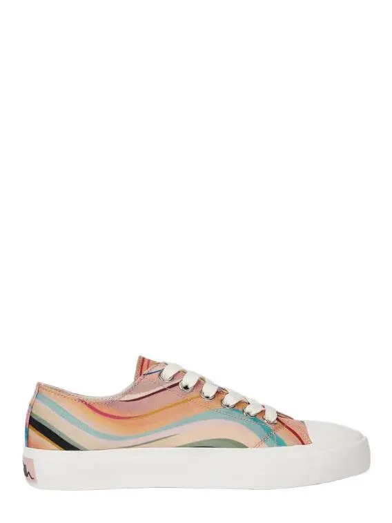 Paul Smith Marble Swirl Platform Trainers - Multicolour