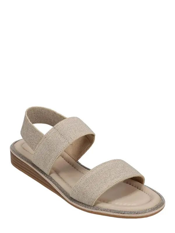 Vaneli Bordy Slingback Sandal - Natural