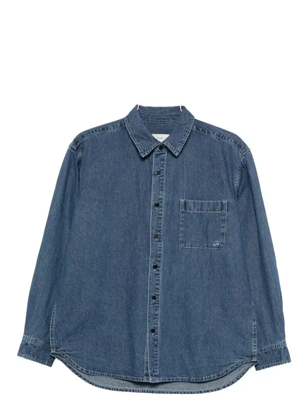 DUNST Denim Cotton Shirt - Blue
