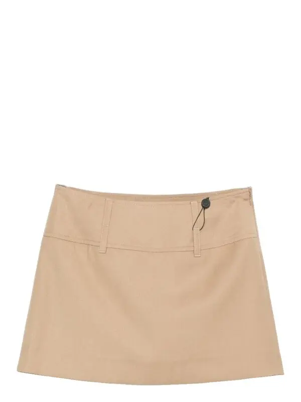 DUNST Mini Skirt - Beige