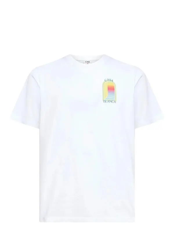 Casablanca Printed T-shirt - White