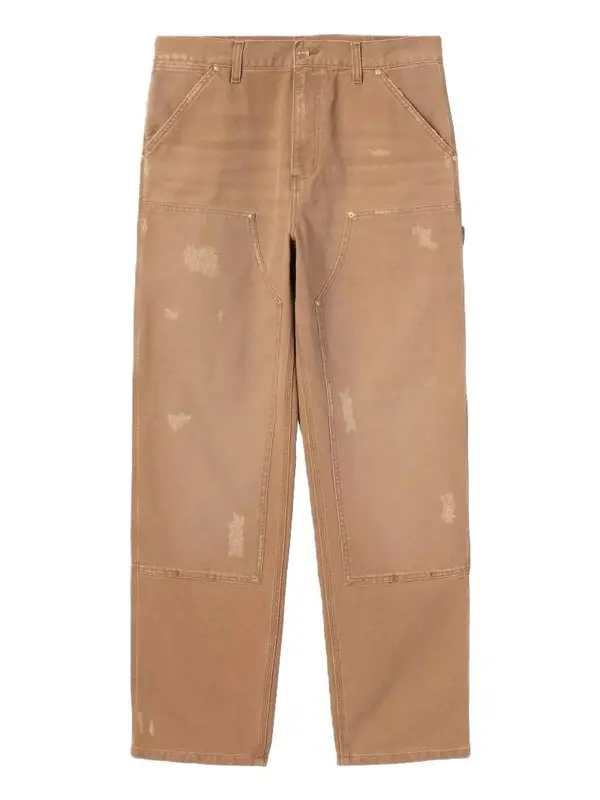 Carhartt Work In Progress Double Knee Trousers - Brown