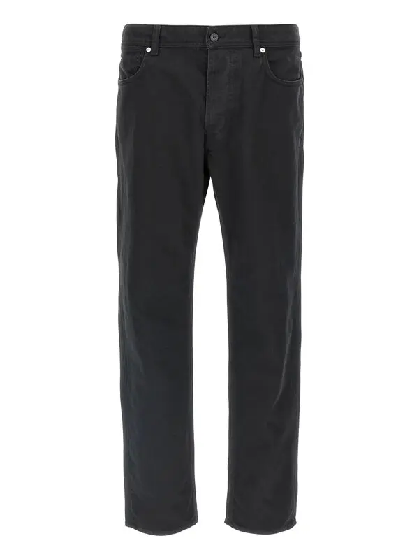 Stone Island Denim Cotton Jeans - Black