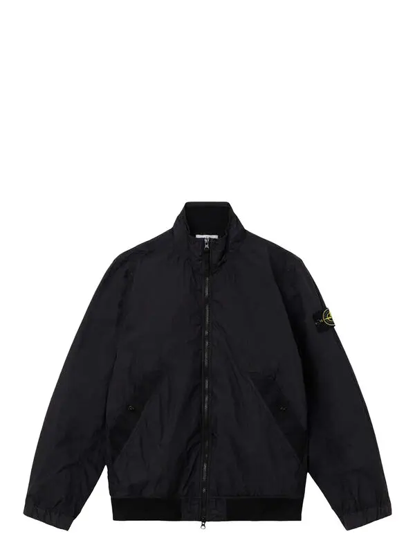 Stone Island Crinkle Reps Ny Light Jacket - Black
