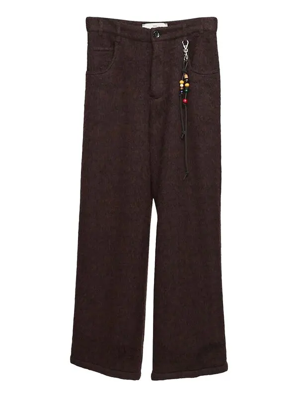 SONG FOR THE MUTE Wide Leg Pant - Brown