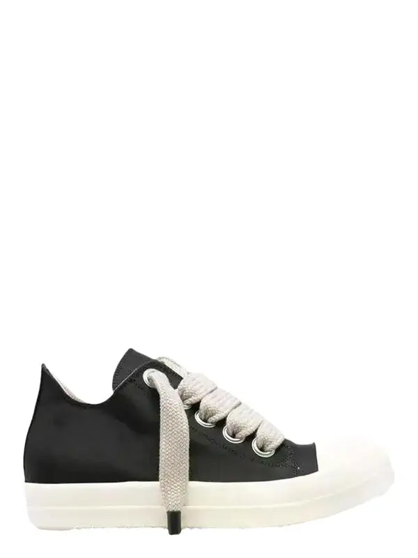 Rick Owens Temple Jumbolace Low Sneakers - Black