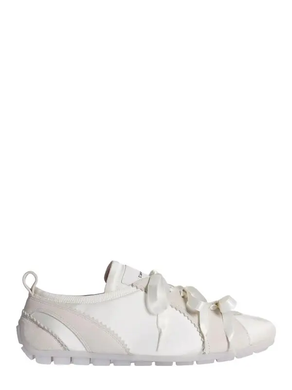 Simone Rocha Ballet Flat - White