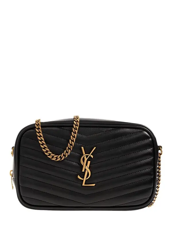 Saint Laurent Lou Mini Bag - Black