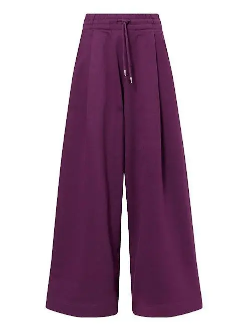 Dries Van Noten Wide-leg Cotton Jogging Bottoms - Auber