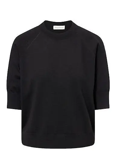 Dries Van Noten Tuan Merino Wool Jumper - Black