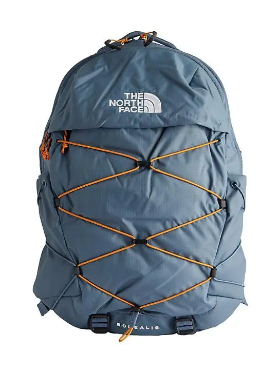 The North Face Borealis Woven Backpack - Granite Grey/dust Orange