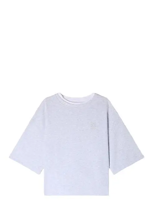 Sandro Relaxed-fit Cotton-jersey T-shirt - Light Pink