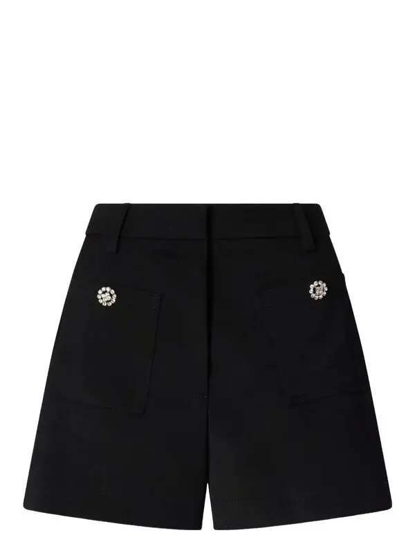Pinko Embellished Shorts - Black