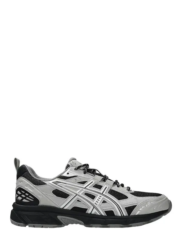 Asics Athletic Lace-up Sneakers - Black/cement Grey