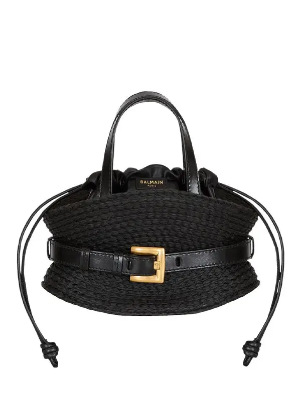 Balmain Shuffle Mini Bag - Black