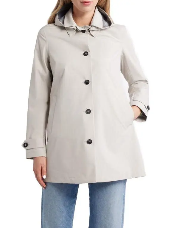 SAVE THE DUCK April Water Repellent Raincoat - Rainy Beige