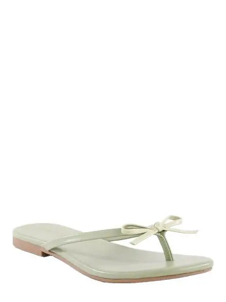 Seychelles Bow Flip Flop - Seafoam-light Green