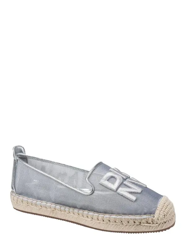 Dkny Miretta Mesh Espadrille - Silver