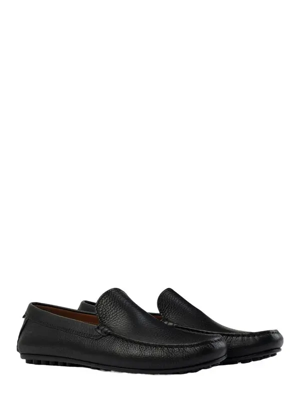 MILWAUKEE BOOT COMPANY Hoan Driving Loafer - Black
