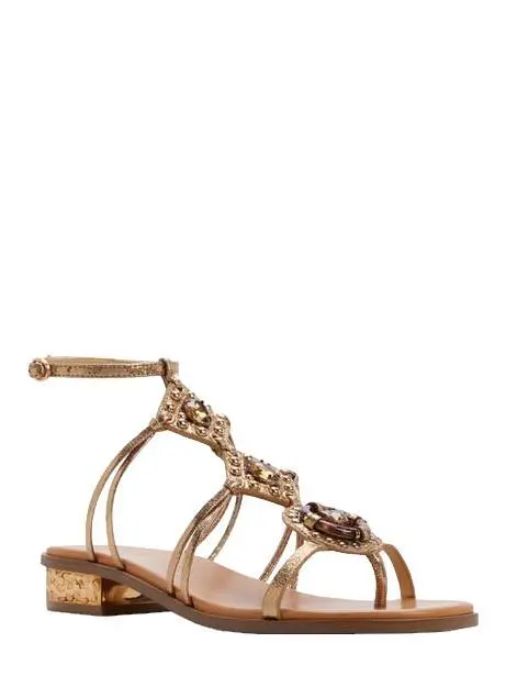 Aldo Caged Sandal - Gold