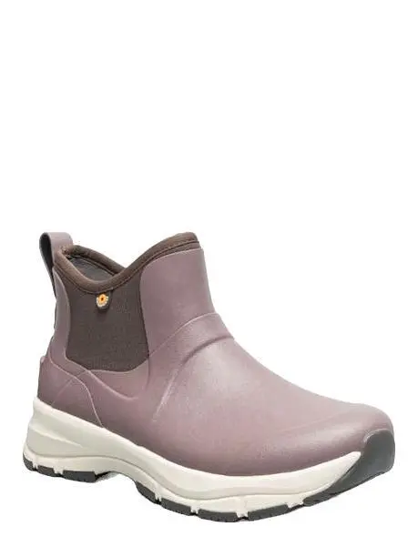 Bogs Spruce Waterproof Mid Chelsea Boot - Raisin