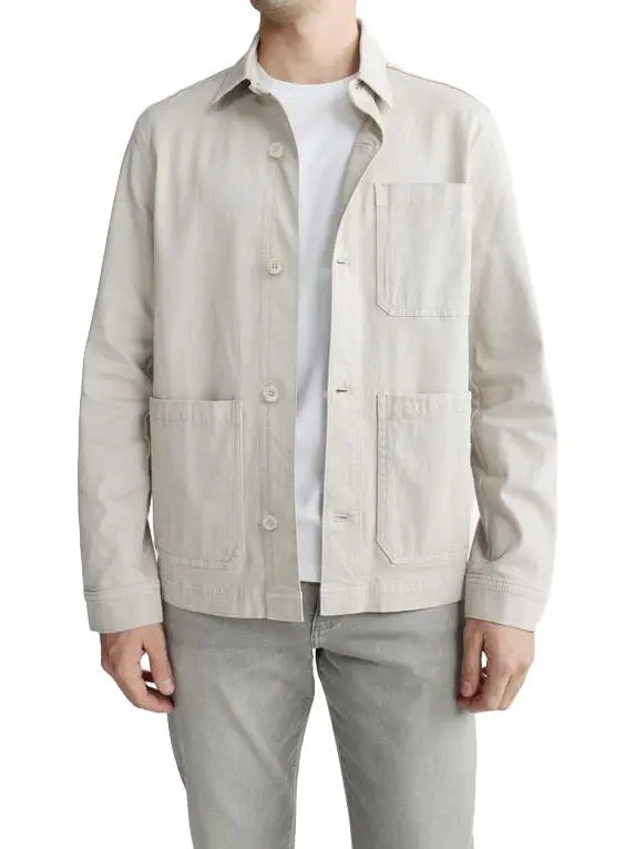 DL1961 Sean Shirt Jacket - Chalk