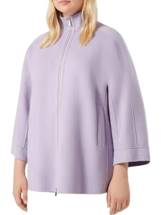 Marina Rinaldi Wool Blend Jacket - Lilac