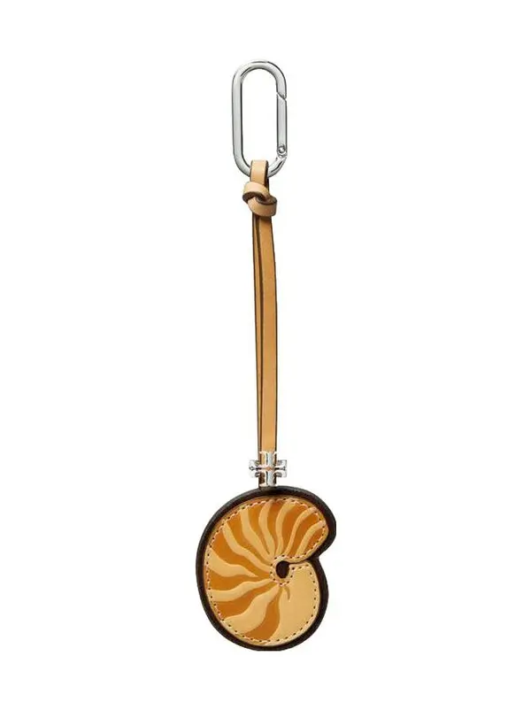 Tory Burch Snail Shell Bag Charm - Beige Multi