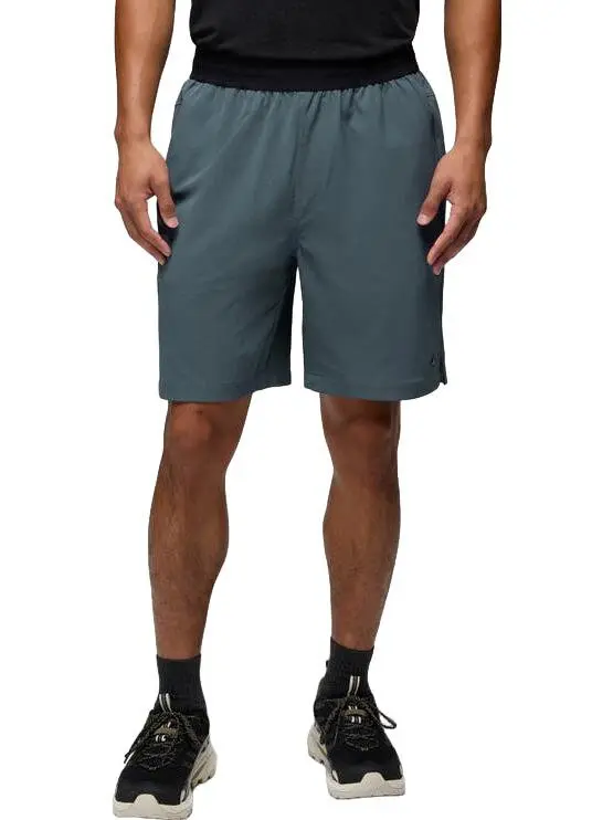 Prana Hybridizer Shorts - Grey Blue