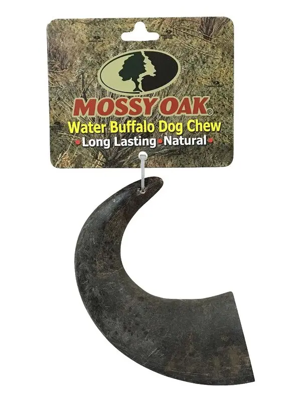 MOSSY OAK Water Buffalo Horn Dog Chew - Multicolored
