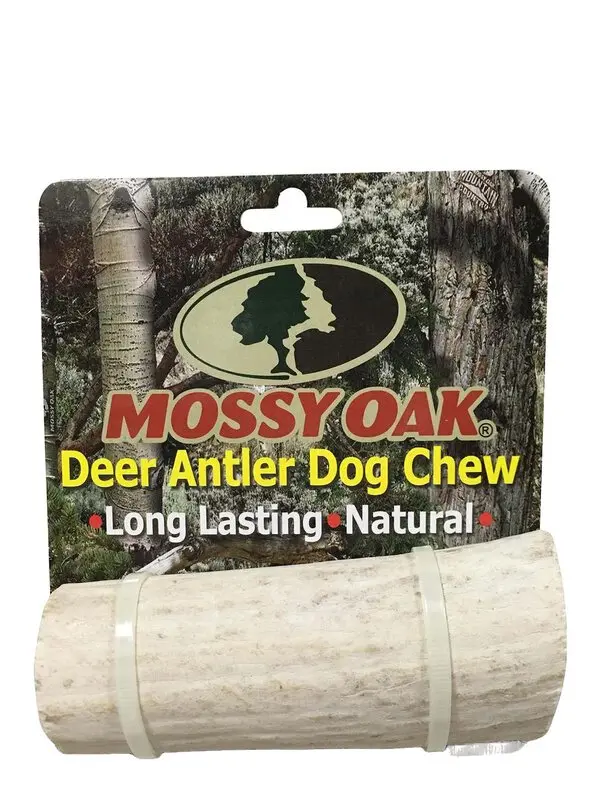MOSSY OAK Large Deer Antler Dog Chew - Multicolored