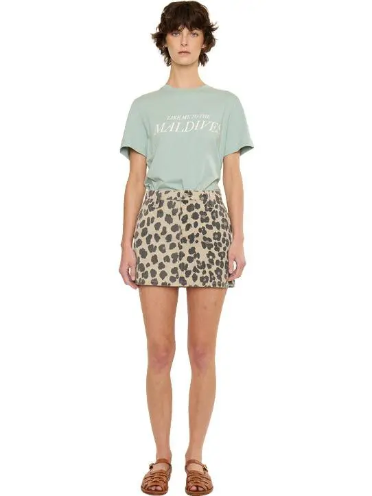 KANCAN Leah Mini Skirt - Leopard