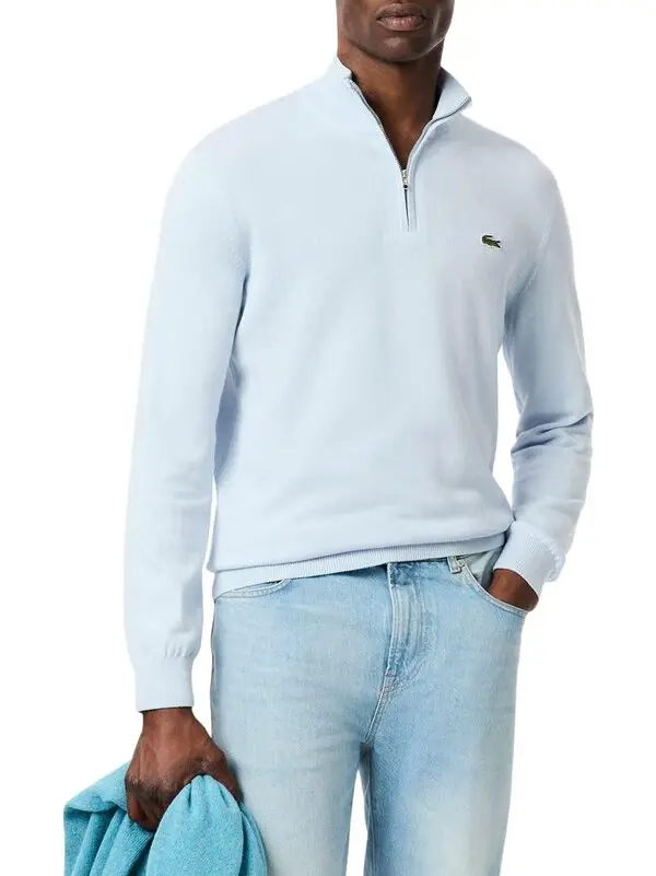 Lacoste Regular Fit Quarter-zip Sweater - Rill