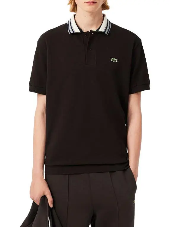 Lacoste Classic Fit Cotton Piqué Polo - Port