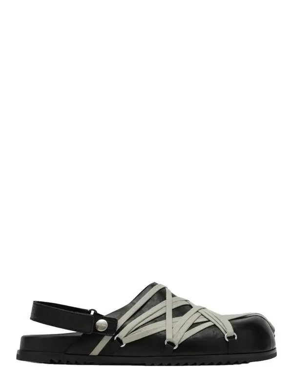 Rick Owens Megalaced Mule - Black