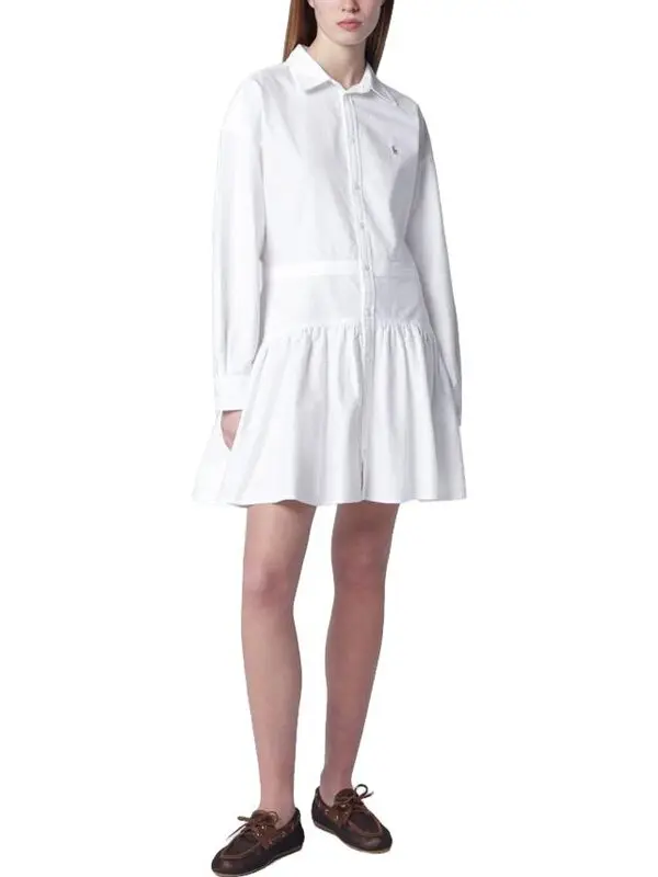 Polo Ralph Lauren Shirt Dress - White