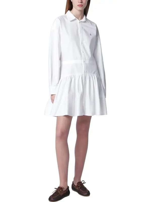 Polo Ralph Lauren Shirt Dress - White