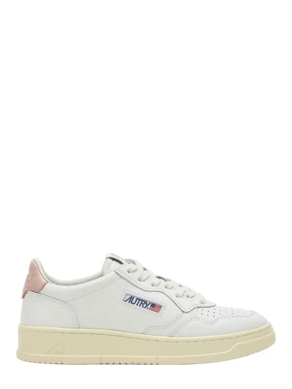 AUTRY Medalist Leather Sneakers - White
