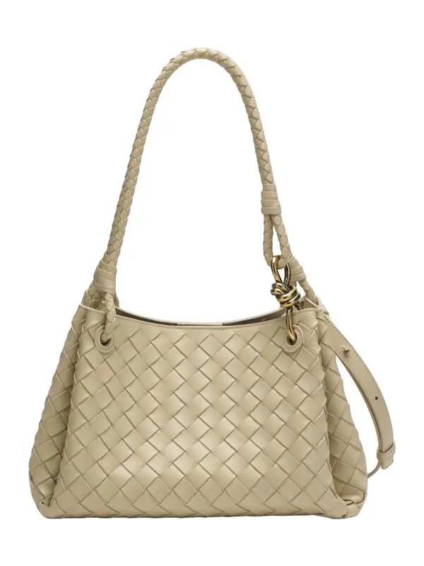 Bottega Veneta Medium Parachute Bag - Beige