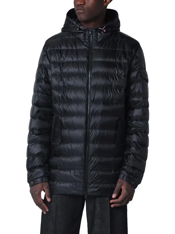 Moncler Najan Short Hooded Down Jacket - Black
