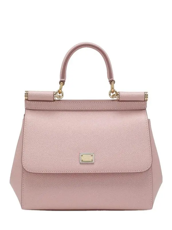 Dolce & Gabbana Medium Sicily Top-handle Bag - Pink