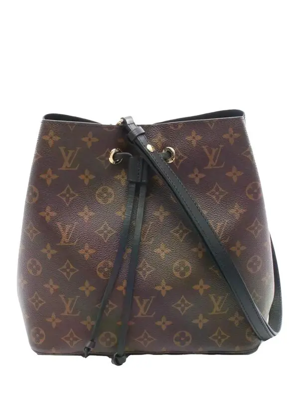 LOUIS VUITTON Monogram Neonoe Mm Shoulder Bag - Brown