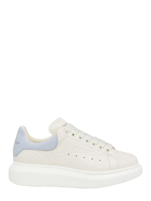 Alexander McQueen Oversized Sneaker - Off White/light Blue