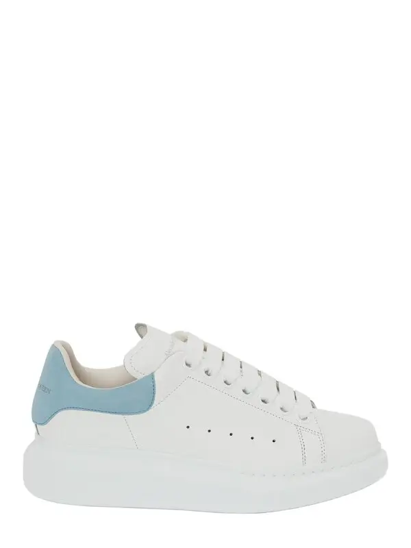 Alexander McQueen Oversized Sneaker - White/blue