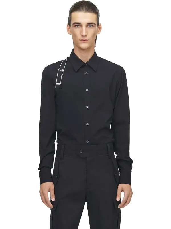 Alexander McQueen Harness Shirt - Black