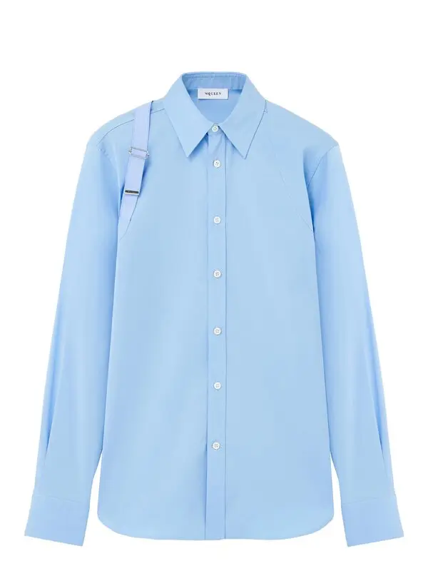 Alexander McQueen Harness Shirt - Blue