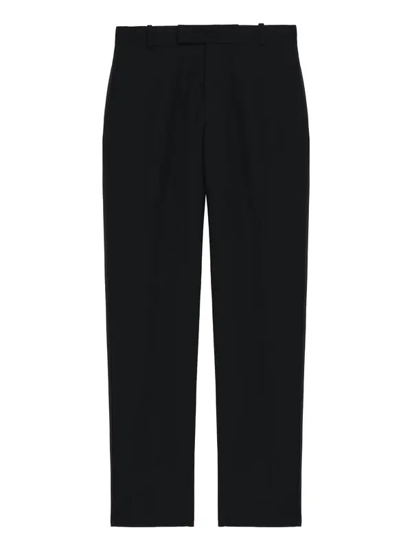 Alexander McQueen Tuxedo Trousers - Black