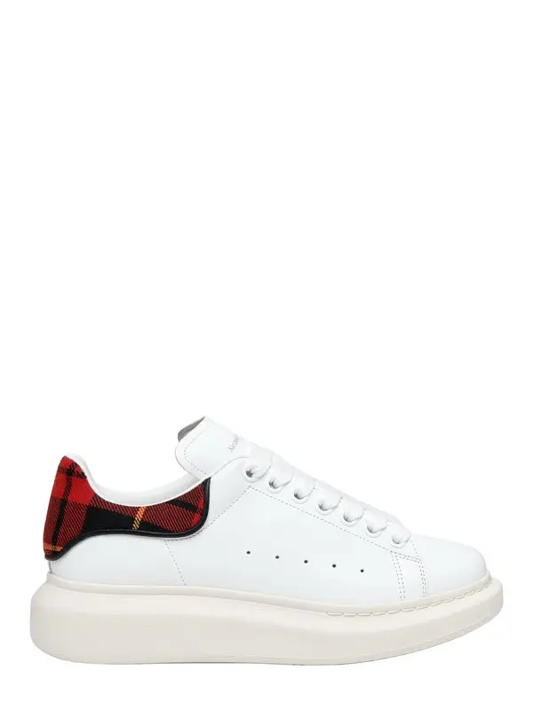 Alexander McQueen Oversized Sneaker - White/red